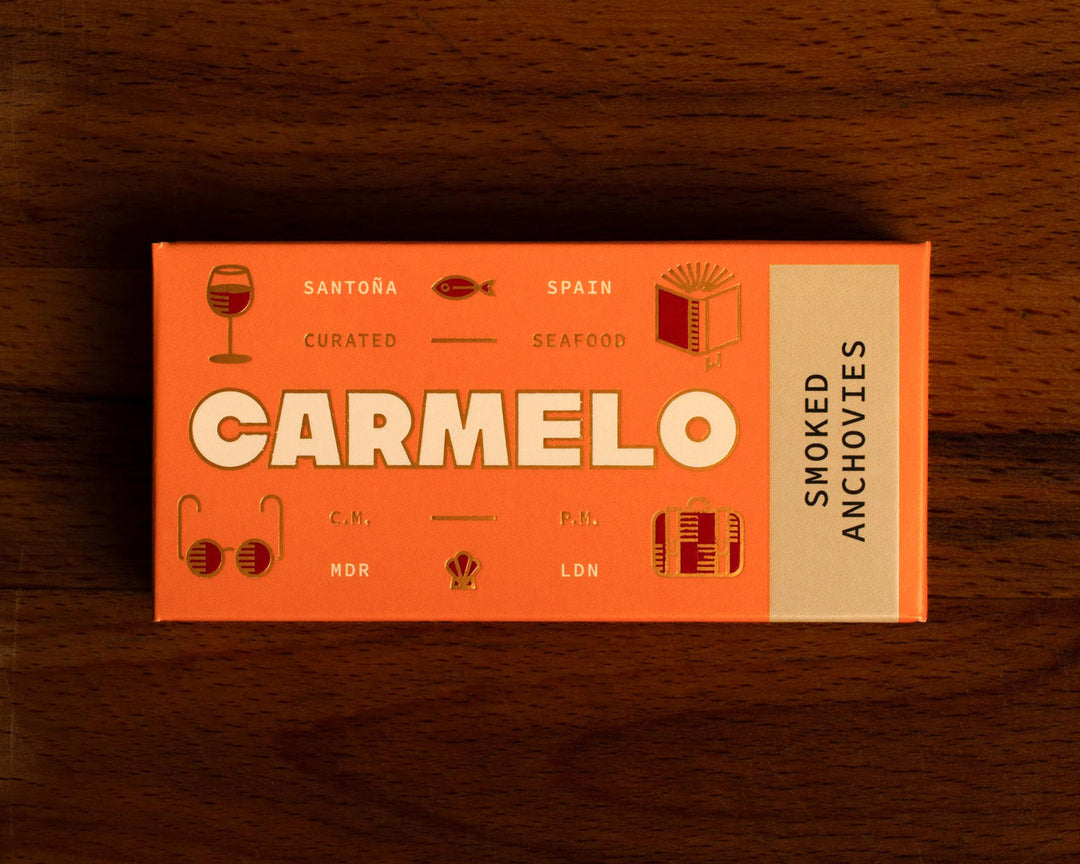 Smoked anchovies | Carmelo tinned fish – The Tinned Fish Market