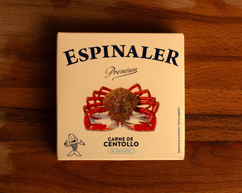 Spider crab meat | Espinaler – The Tinned Fish Market