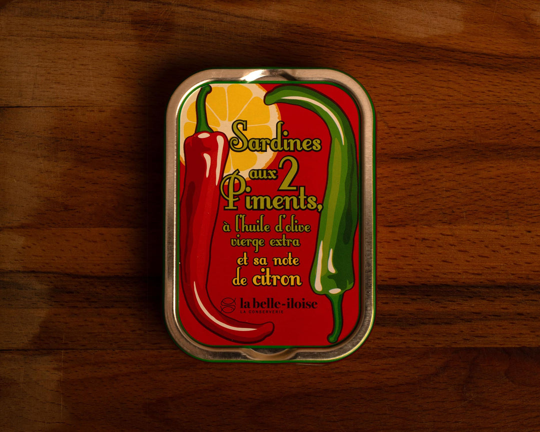 Sardines with peppers and lemon | la belle-iloise – The Tinned Fish Market