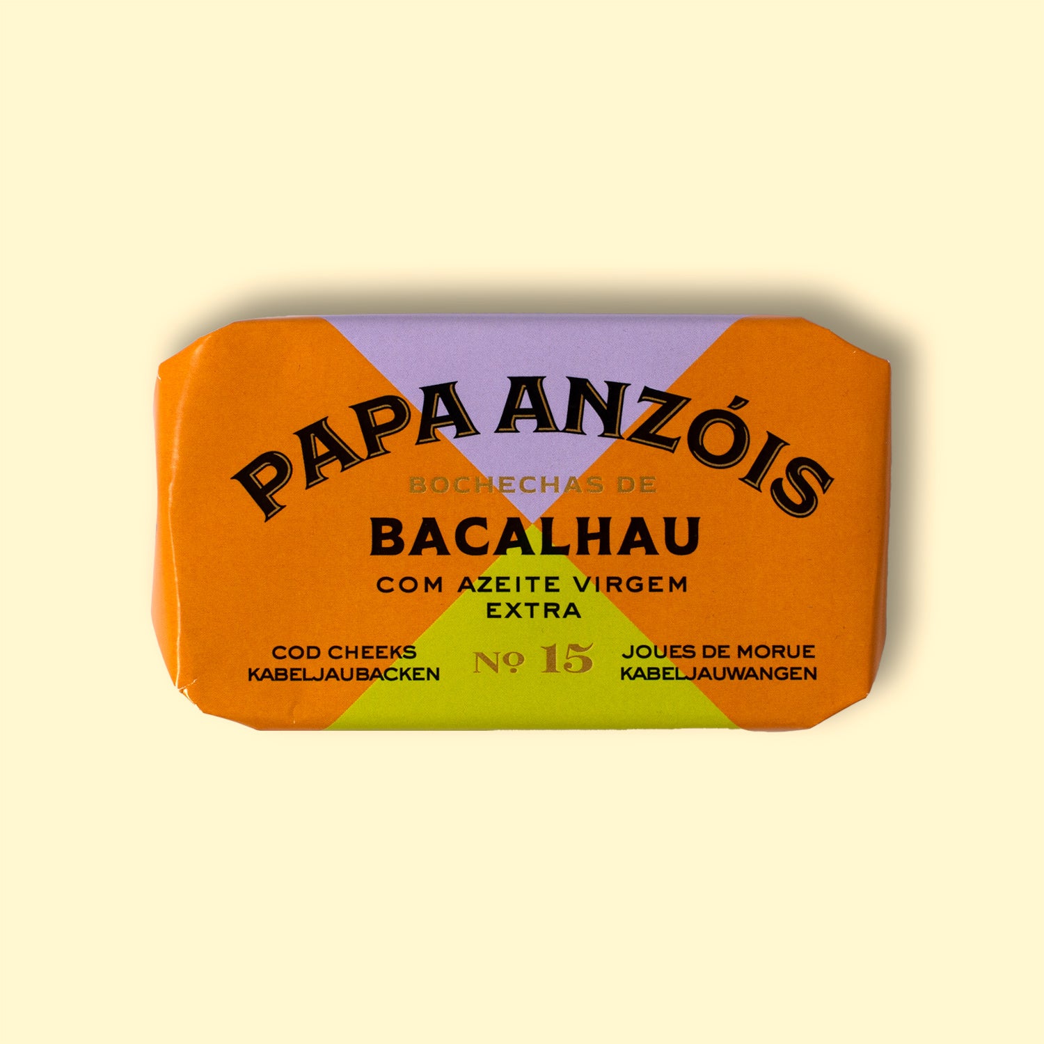 Cod cheeks in extra virgin olive oil | Papa Anzóis – The Tinned Fish Market