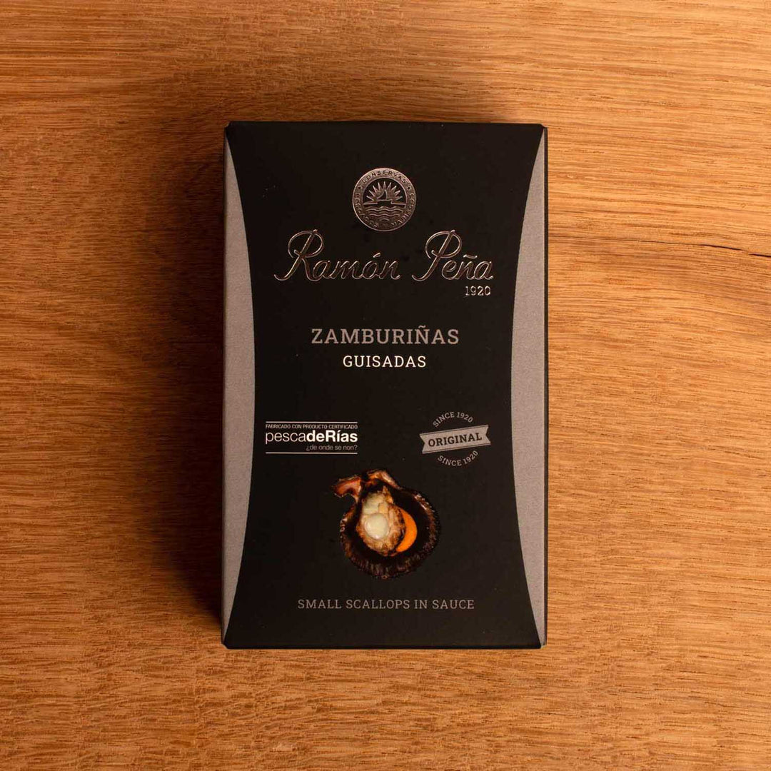 Scallops in salsa | Ramón Peña – The Tinned Fish Market