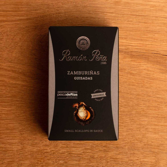 Scallops in salsa | Ramón Peña – The Tinned Fish Market
