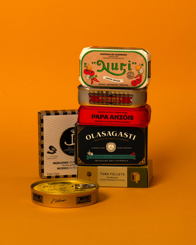 Spicy tinned fish subscription – The Tinned Fish Market