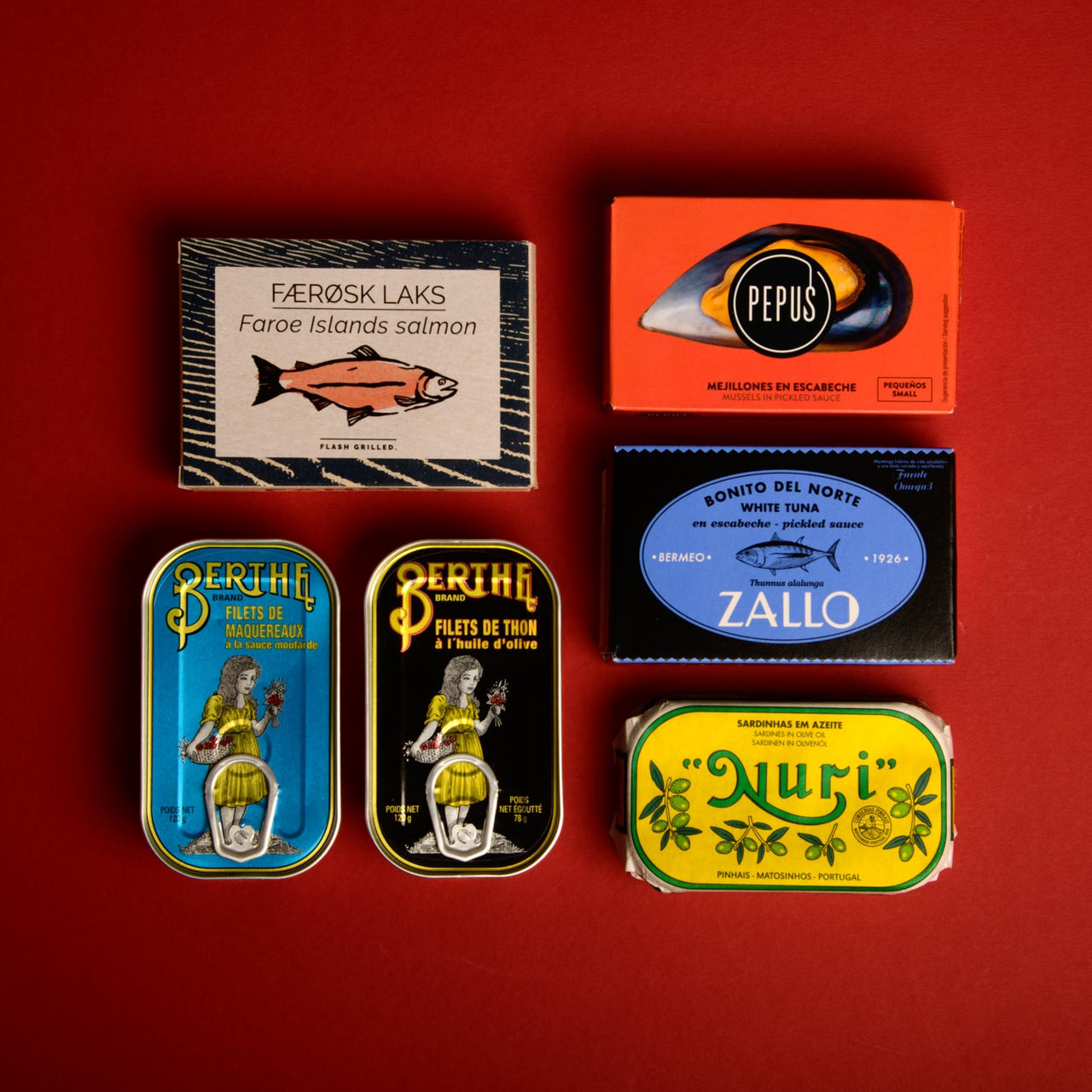 Tinned fish gift box – The Tinned Fish Market