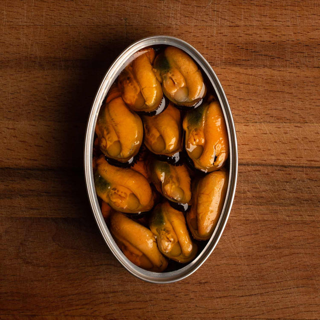 Spicy mussels with garlic and chilli | Ramón Peña – The Tinned Fish Market